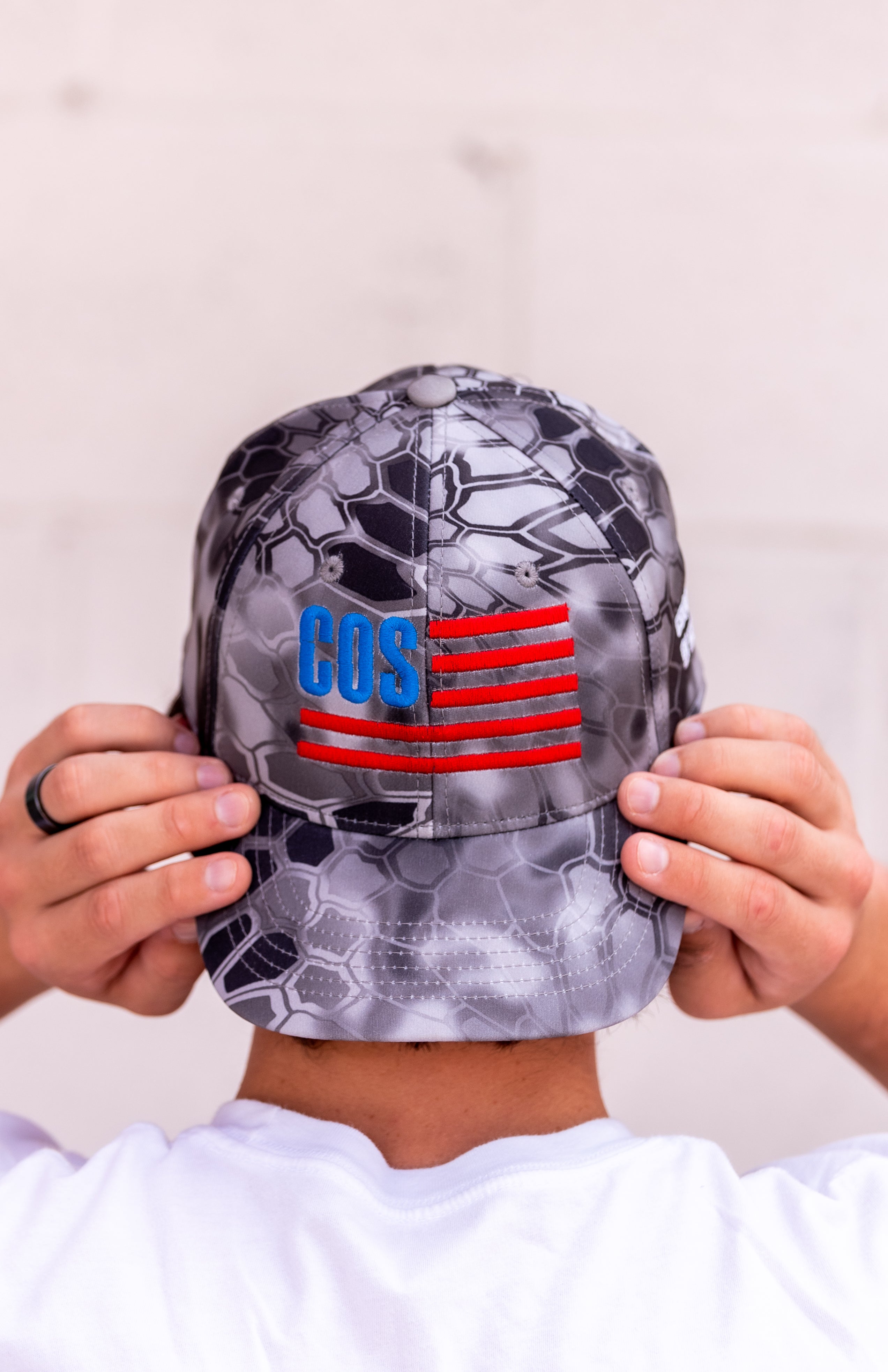 COS Camo Hat – Article V Outfitters