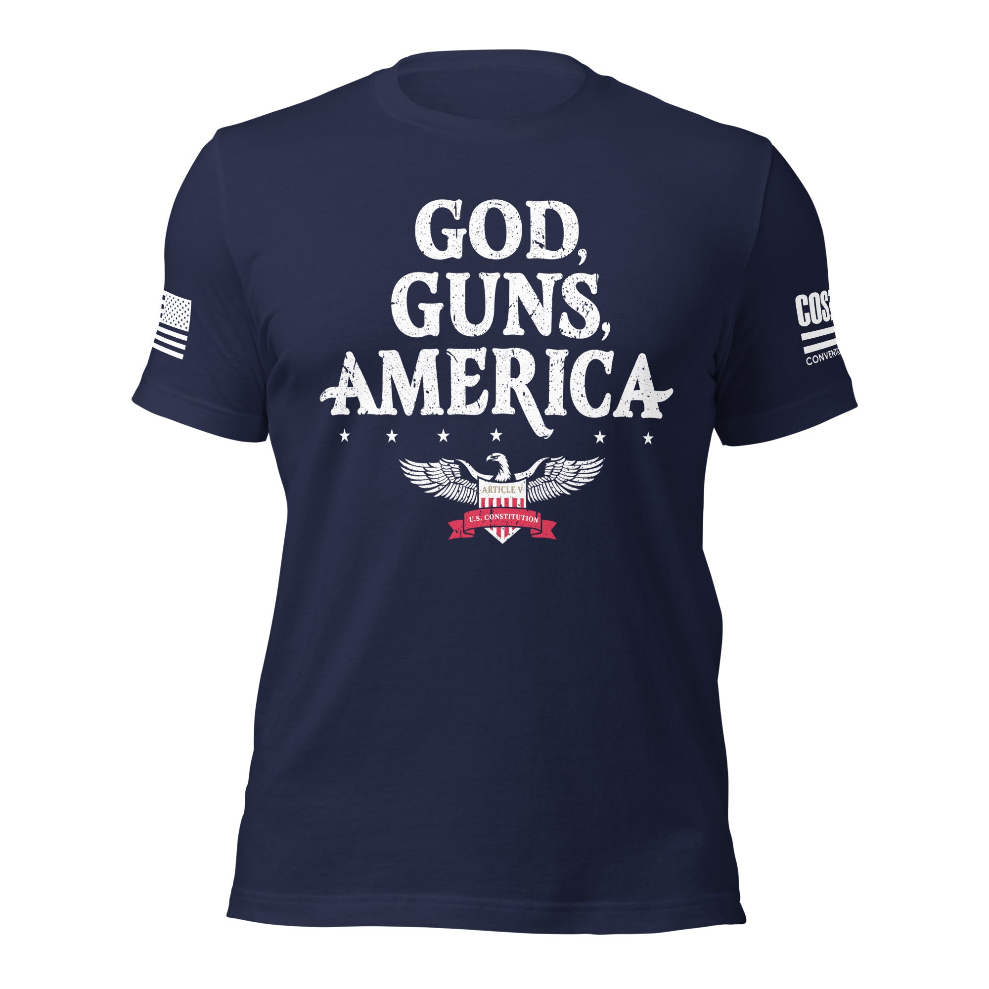 God, Guns, America Unisex Tee – Article V Outfitters